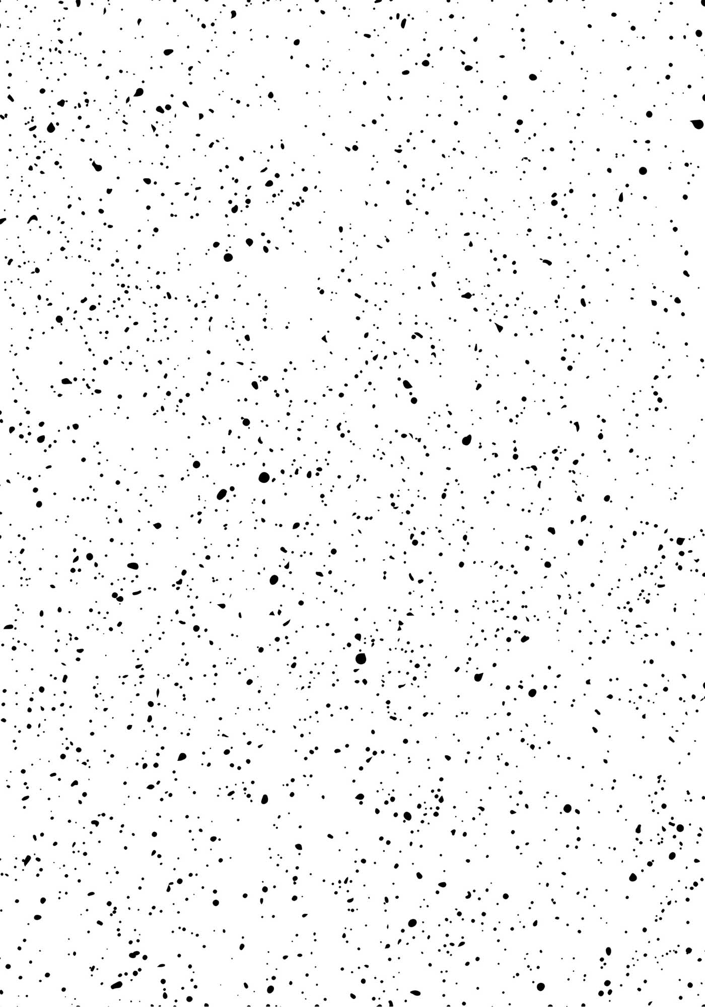 Kjøp Dots poster - Hvit Svart 70 x 100 cm fra Venture Design - Bra Möbler